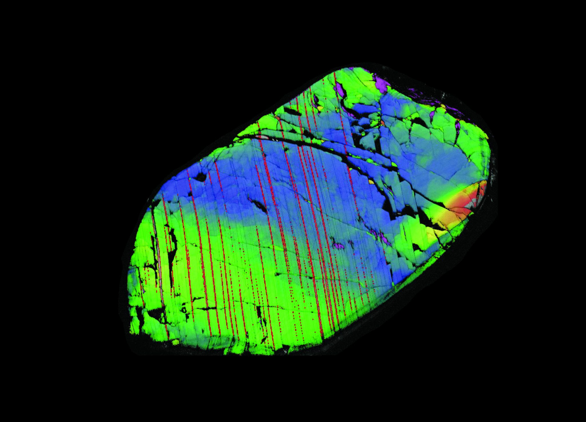 Rare minerals reveal huge impact crater - Microscopy Australia