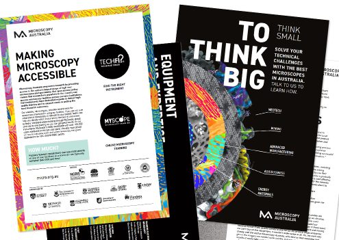 Downloads & Flyers - Microscopy Australia